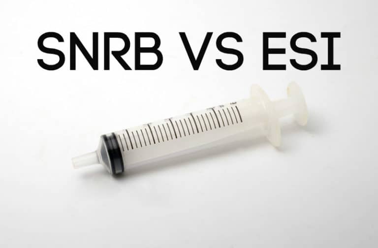 SNRB and ESI Steroid Injections: What's the Difference?